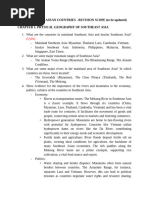 Isocsea Reviewer | PDF | Southeast Asia | Asia