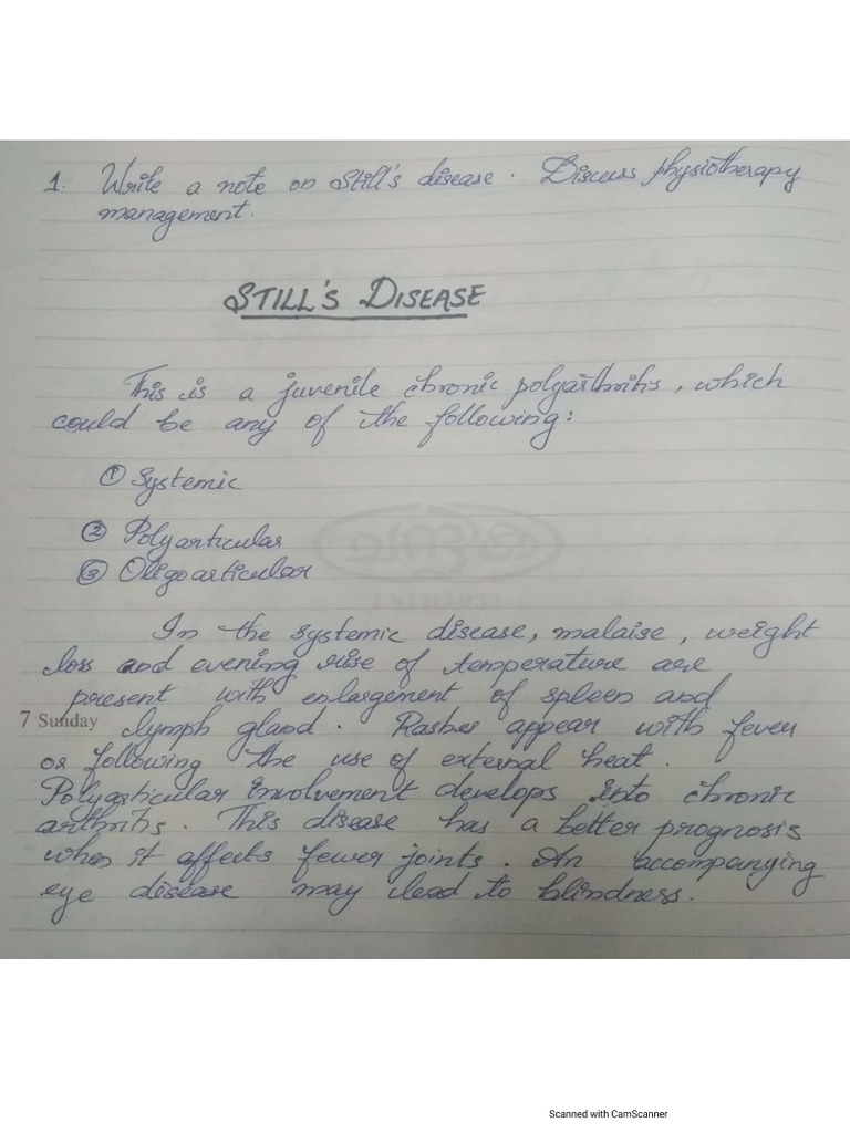 Stills Disease | PDF