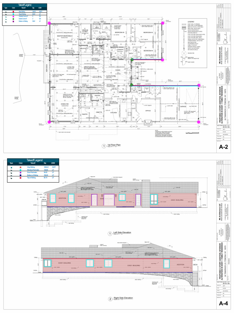 Vinyl Siding Takeoff Summary | PDF