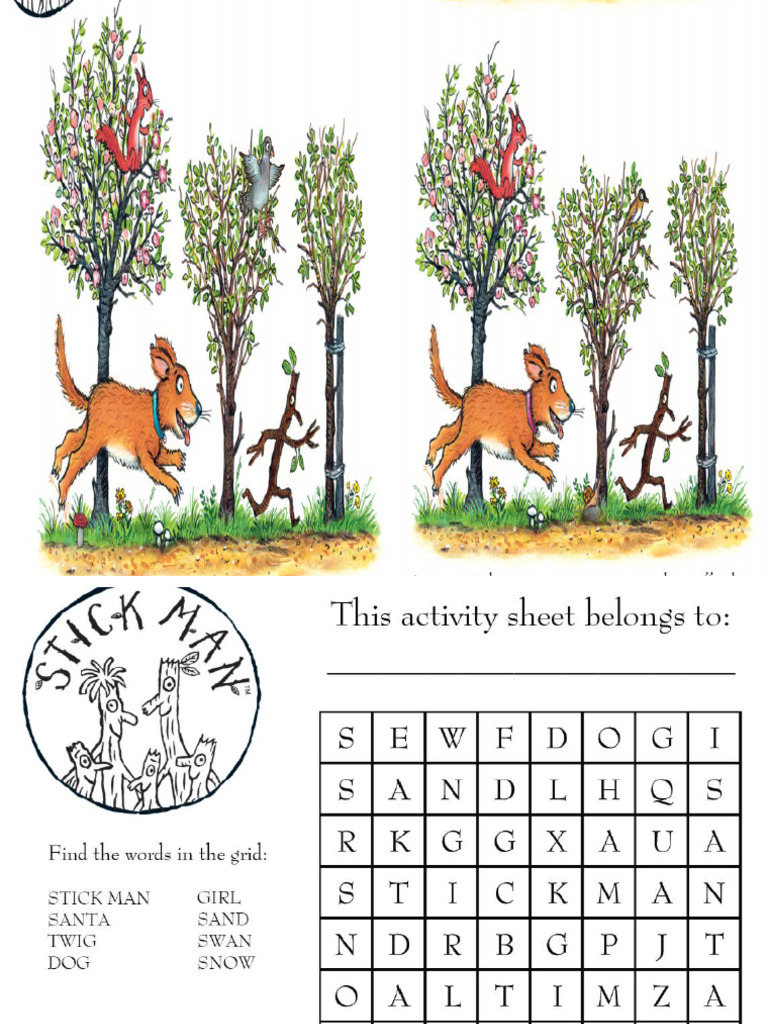 Stickman Activities | PDF