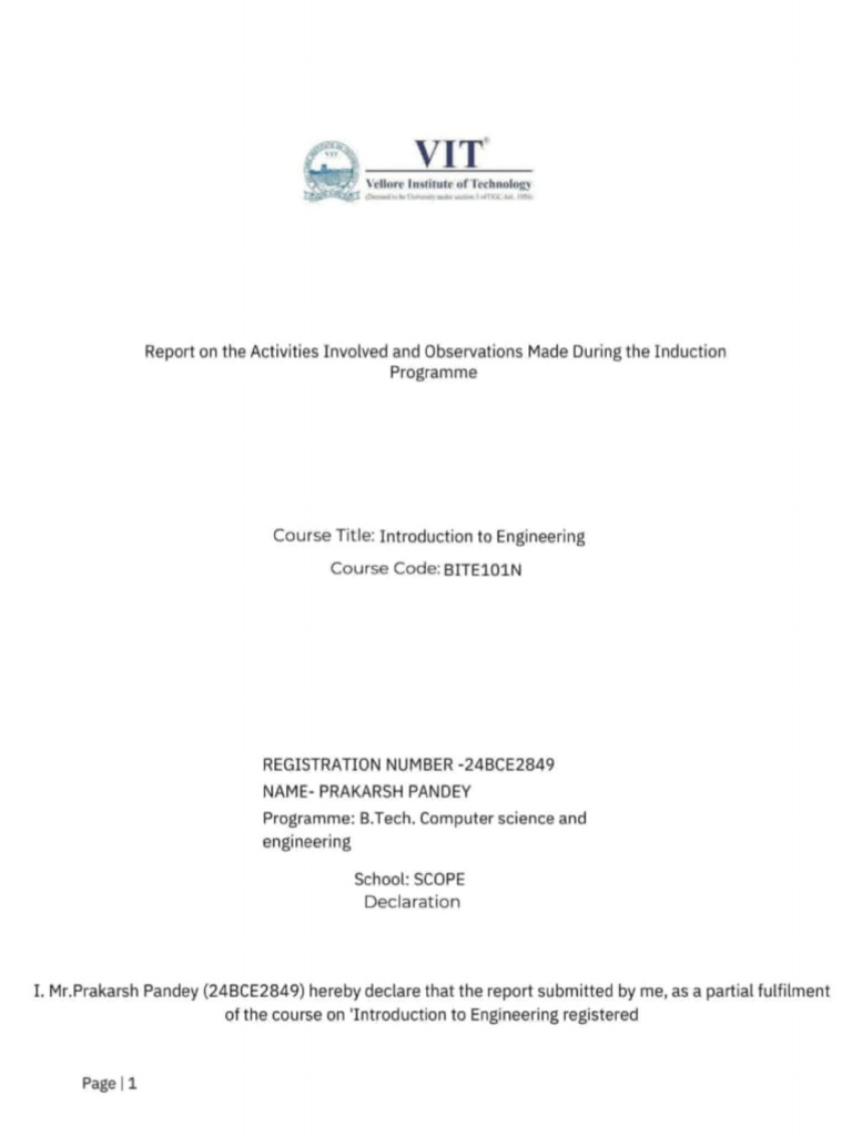 24bce2849 Report Ite Course | PDF | Mental Health | Educational Technology