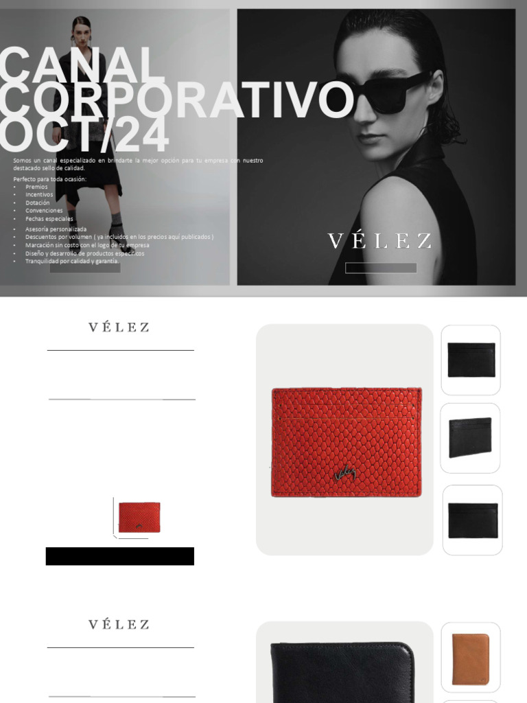Catálogo Corp Inst - Vélez 22 de Octubre - Compressed | PDF | Factura