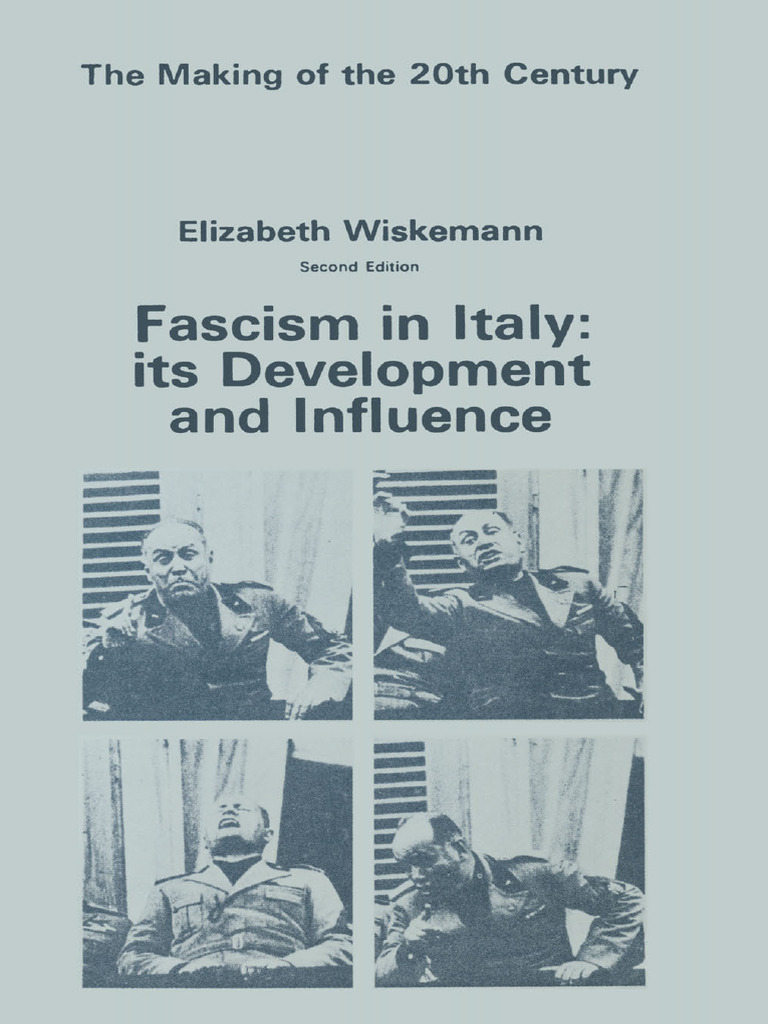 Fascism in Italy - Its Development and Influence (1970) | PDF | Fascism ...