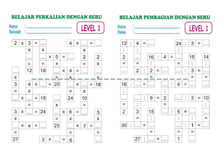 LKPD TTS Perkalian dan Pembagian | PDF