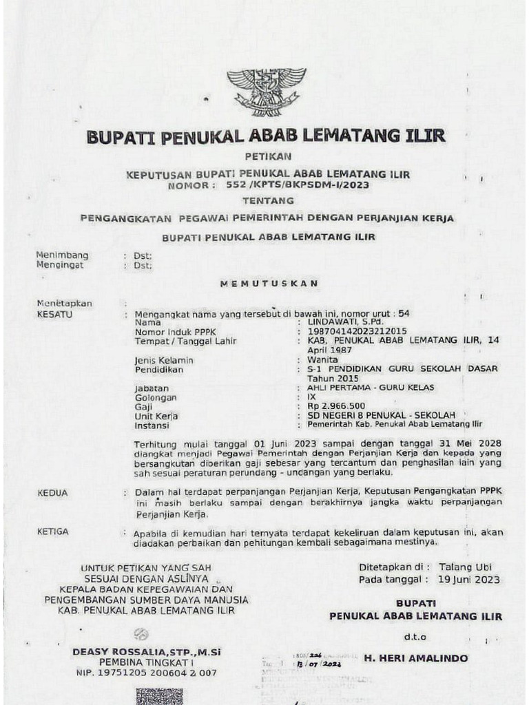 SK Bini Pak Amir | PDF