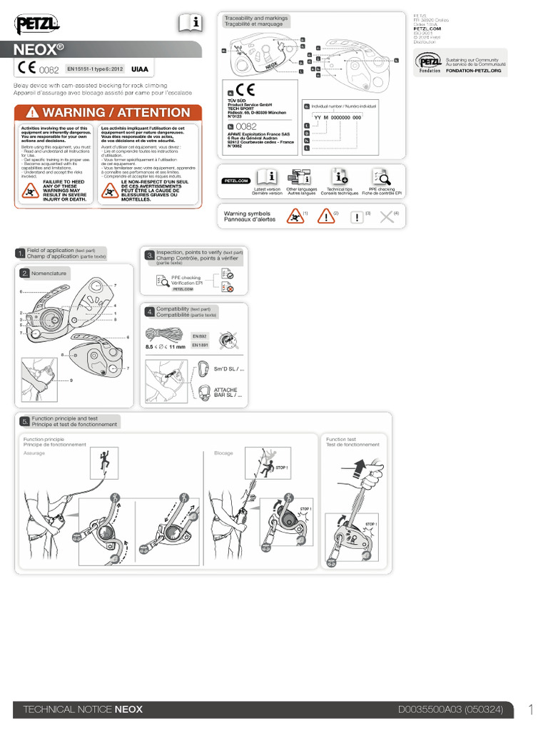 Technical Notice NEOX 1 | PDF | Technology & Engineering