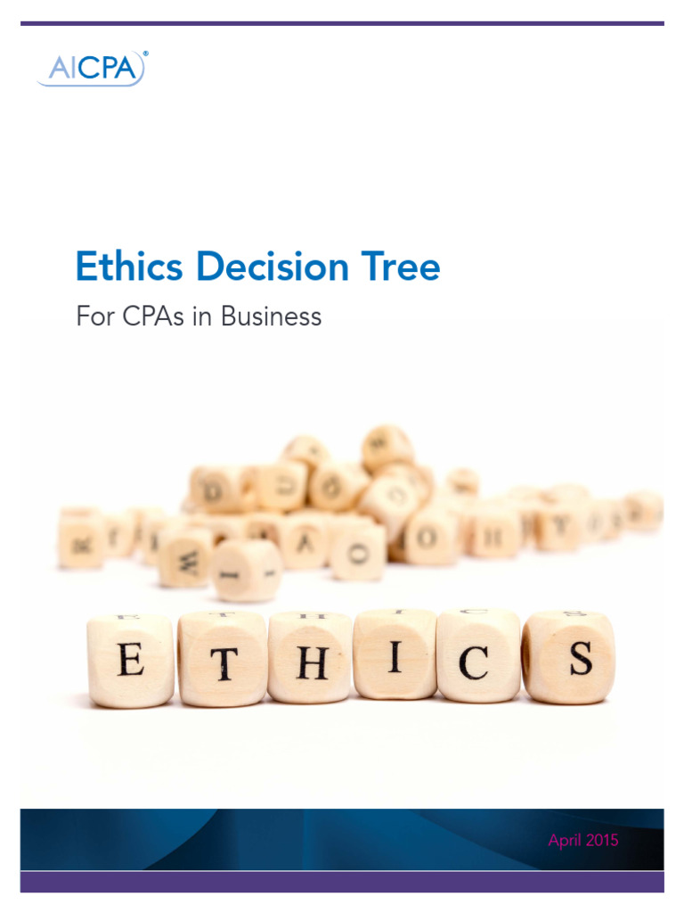 Ethics Decision Tree Business | PDF | Certified Public Accountant ...