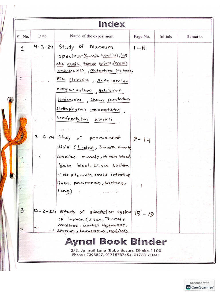Bio 2nd Practical | PDF