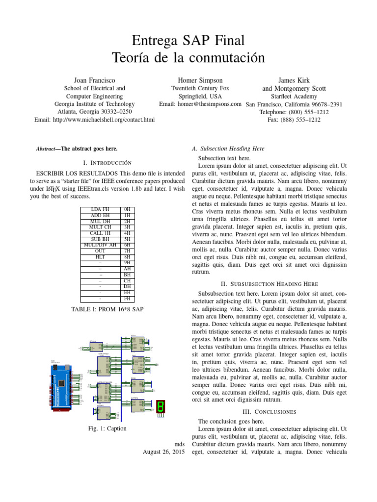 Ieee Sap Final 2 | PDF
