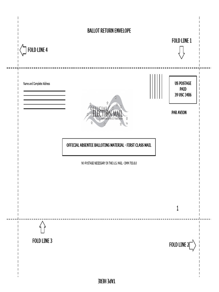 Absentee Ballot Return Guide | PDF