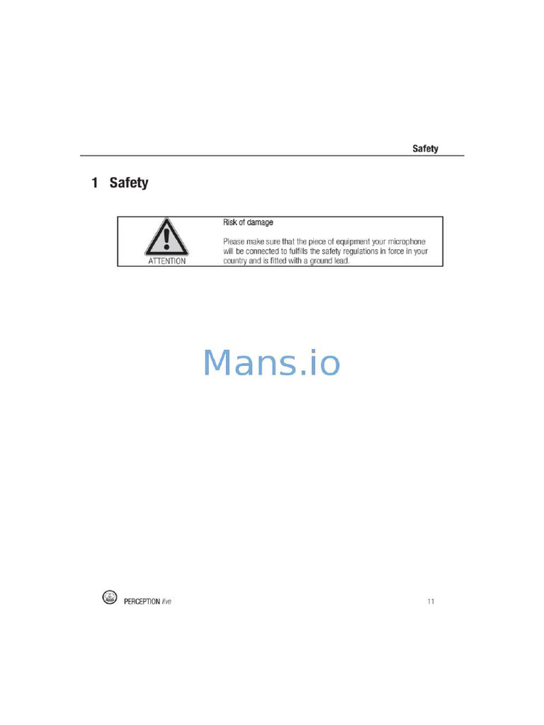 Akg p3s English Manual | PDF
