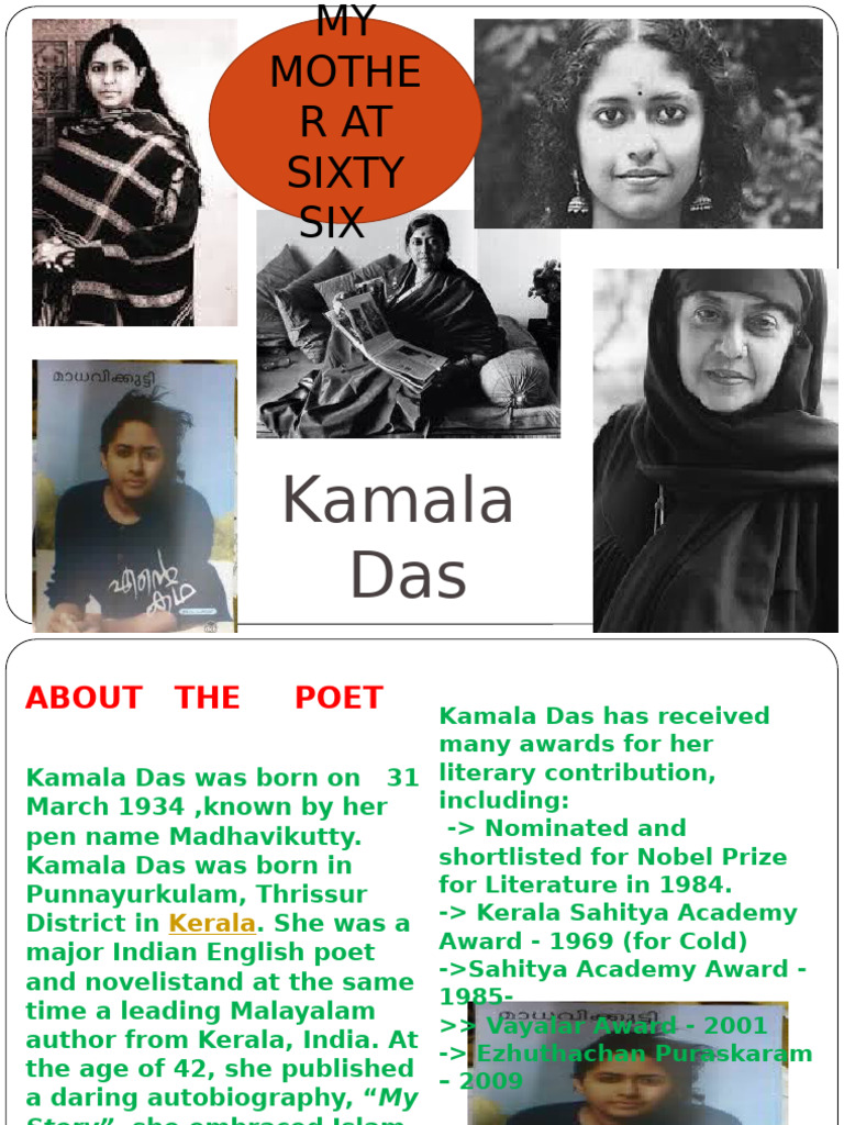 Kamala Das: My Mother at Sixty-Six | PDF