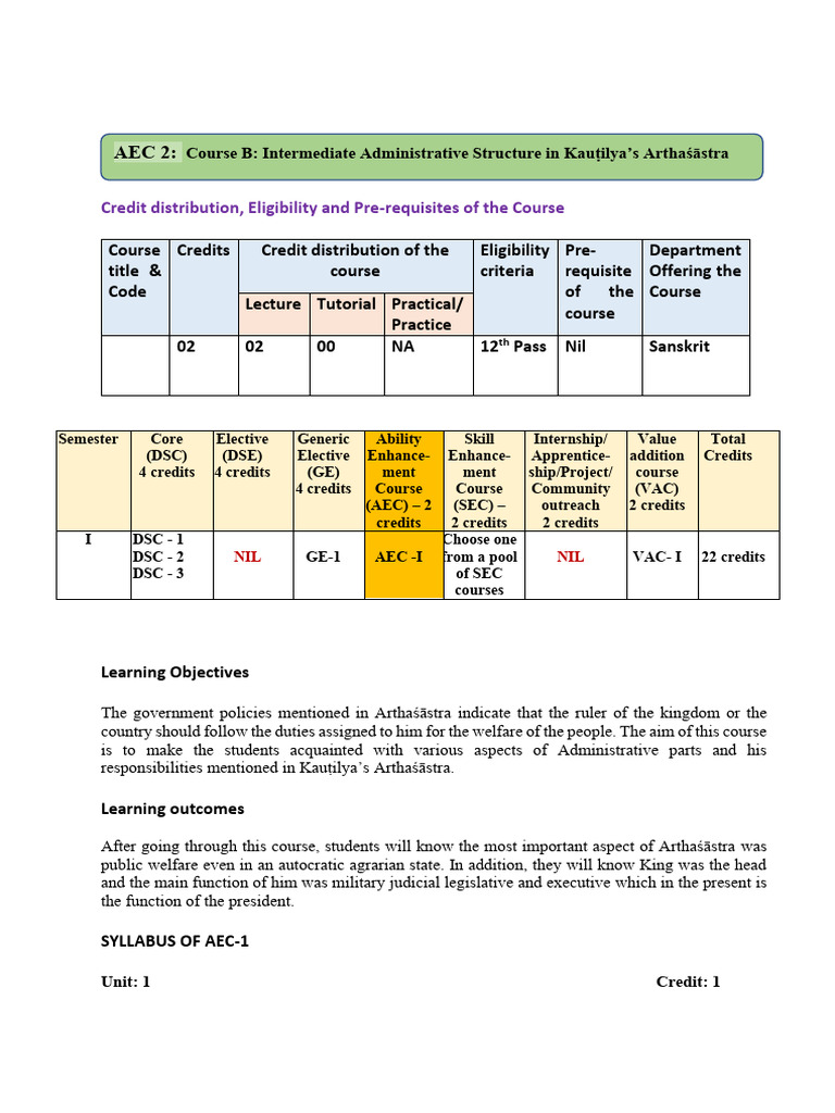 AEC Template | PDF