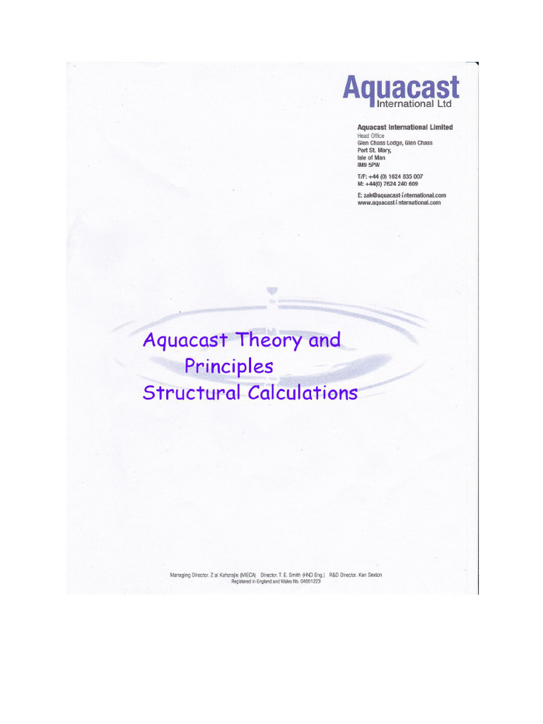 Aquacast Theory | PDF