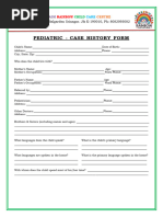 Paediatric History OSCE Checklist Geeky Medics | PDF | Caregiver ...