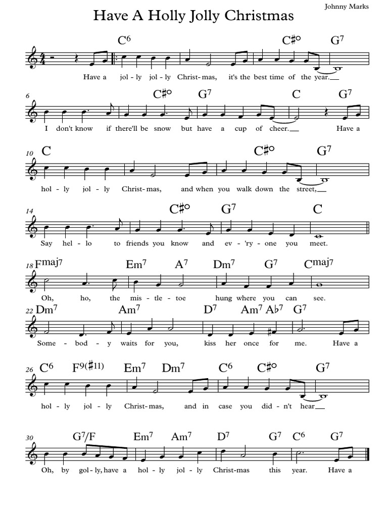 Holly Jolly Carrie Bb | PDF