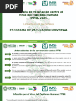 VPH Protocolo 2025 | PDF | Especialidades Medicas | Salud pública