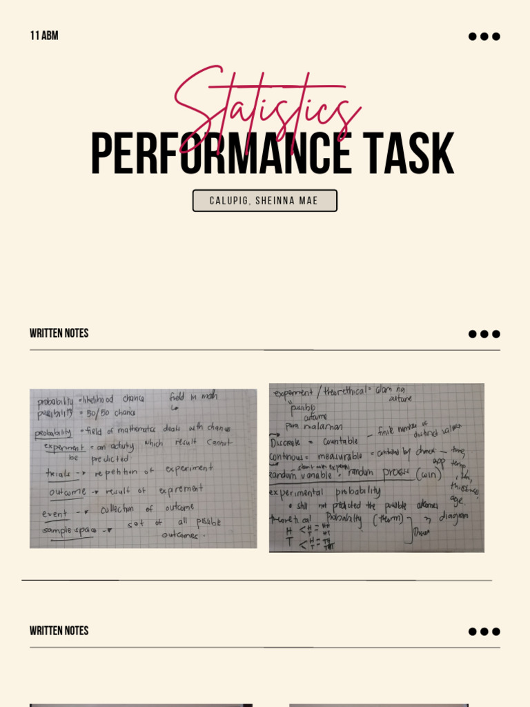 Statistics Calupig PR | PDF