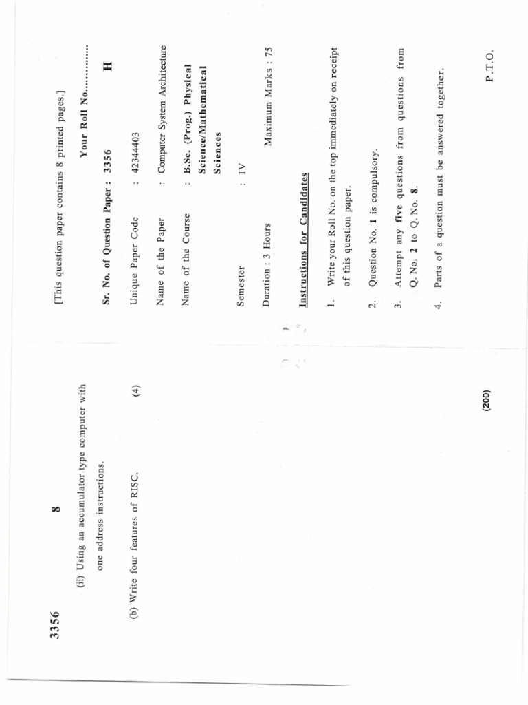 Comp Computer System Architecture | PDF Comp Computer System Architecture | PDF