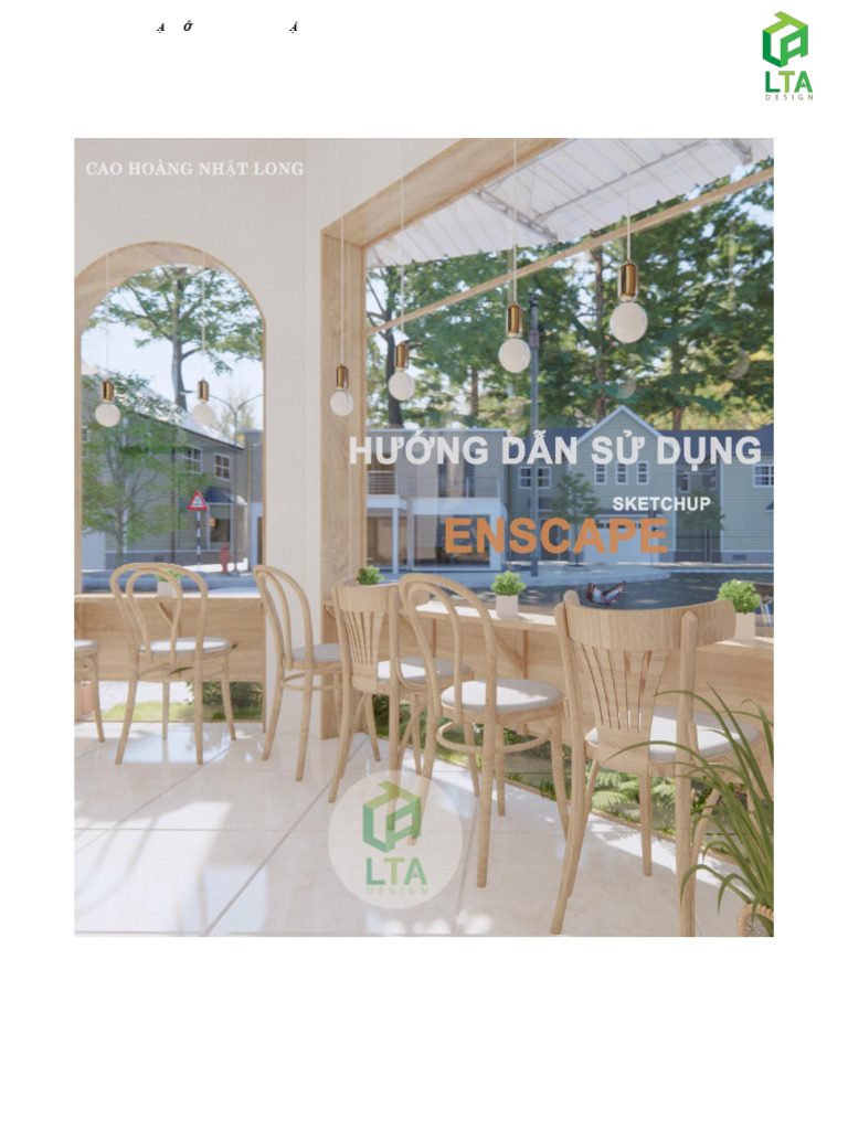 GIÁO TRÌNH SETTING VẬT LIỆU ENSCAPE | PDF