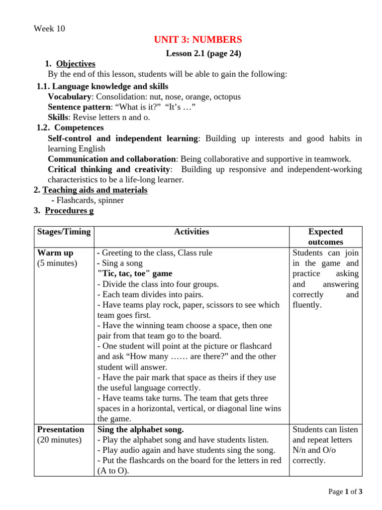 Week 10 - iSS - Unit 3 - Numbers - Lesson 2.1 - Grade 2 - Page 24 | PDF ...