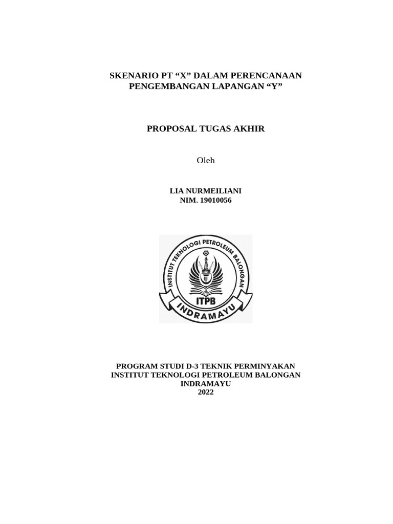 Proposal Ta 19010056 Lia Nurmeiliani | PDF | Teknologi & Rekayasa