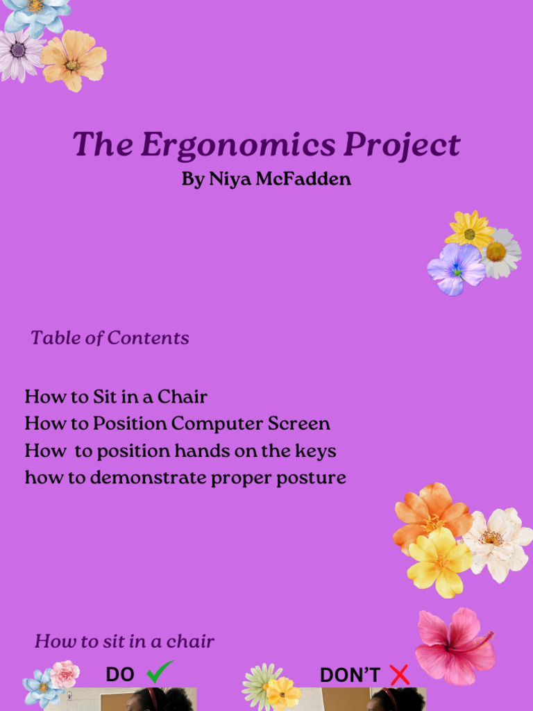 The Ergonomics Project | PDF