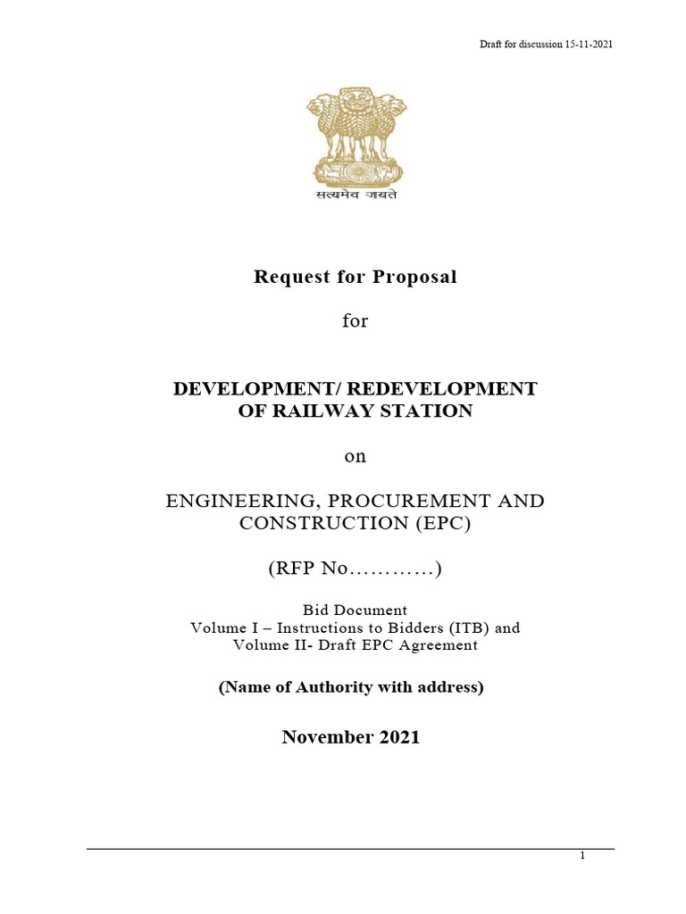 RFP Document Station - Board Approved | PDF | Request For Proposal ...