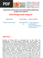 IoT Smart Energy Meter Review | PDF | Internet Of Things | Server ...