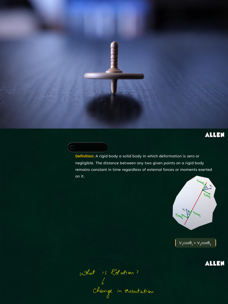 Rotation Part I Pdf Rotation Around A Fixed Axis Rotation