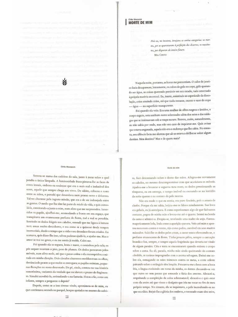 Morte de Mim | PDF
