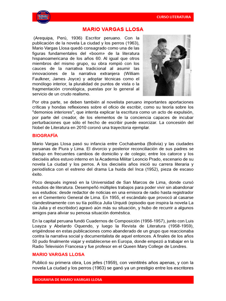 MARIO VARGAS LLOSA | PDF