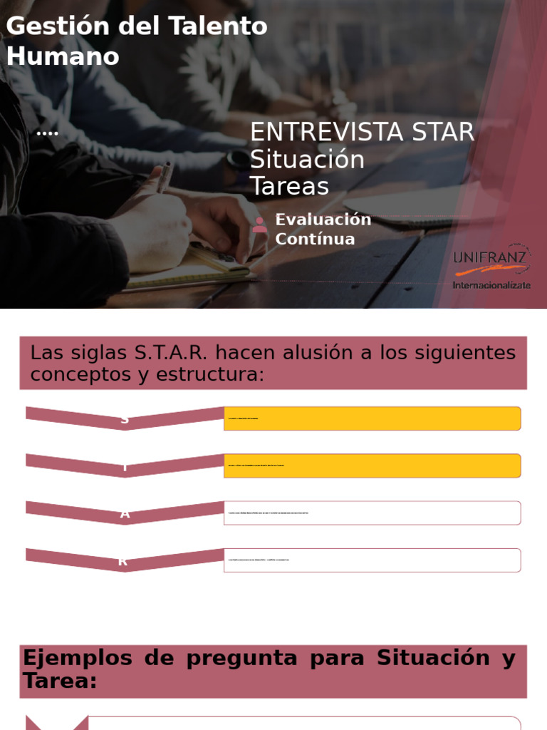 Entrevista Star | PDF | Crecimiento personal y profesional | Negocios