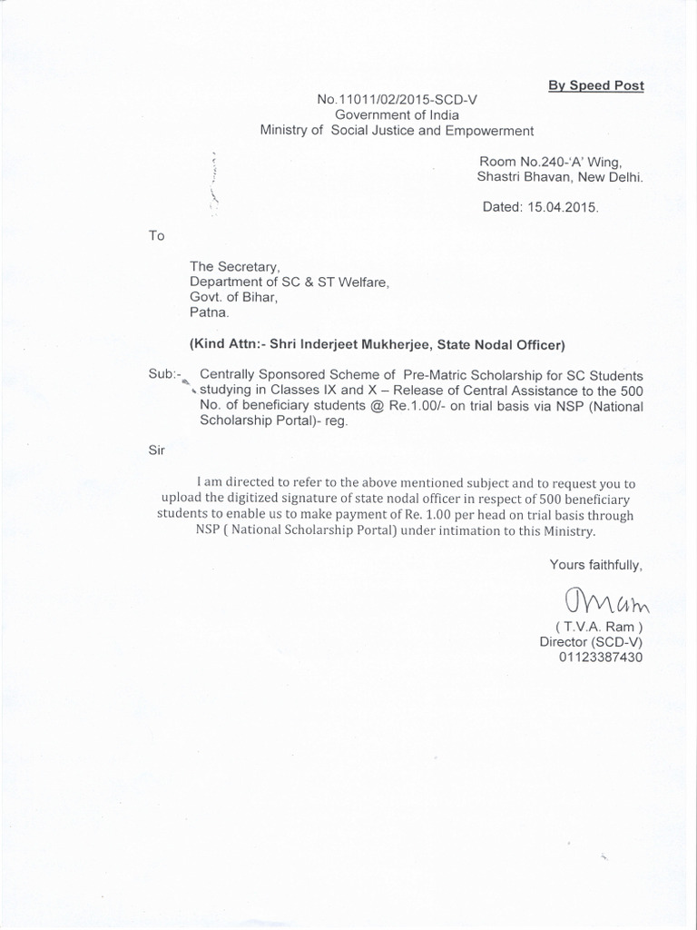 Letter For Applying Digital Signature For CA Release On Trial Basis | PDF