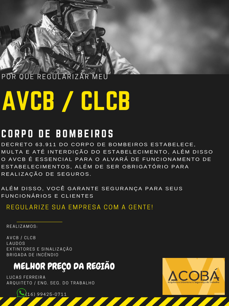 Yellow Black Fire Plan Emergency Response Poster | PDF