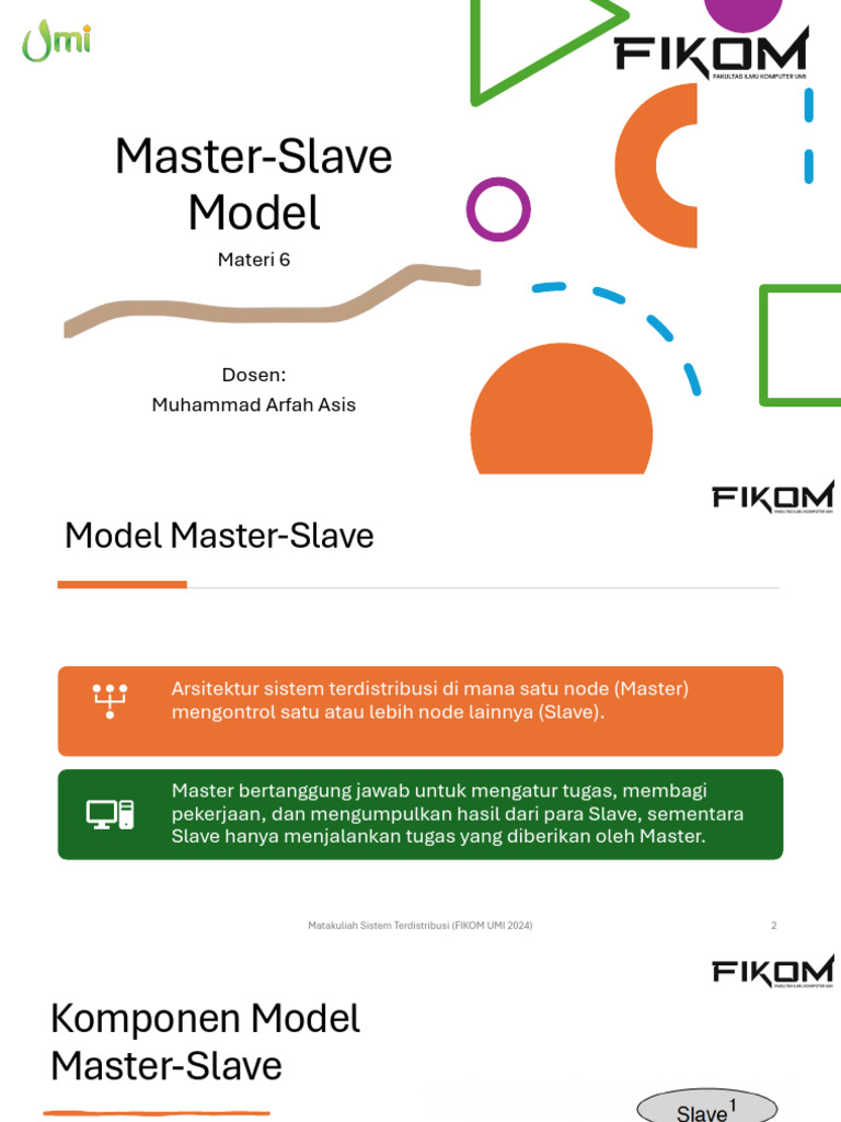 Materi 6 - Model Master Slave | PDF