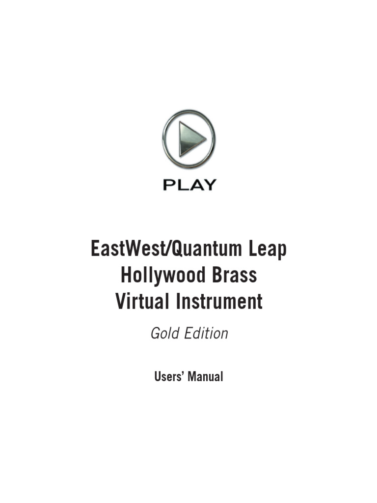 EWQL Hollywood Brass Gold Manual | PDF | Solid State Drive | Musical ...