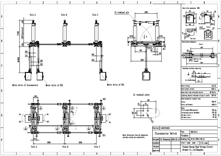 3DN1 123-2 - Primary Drawing | PDF