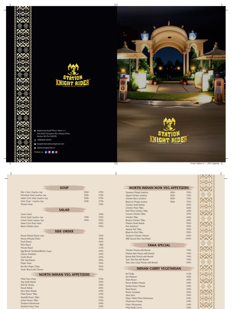 Station Knight Rider-7 | PDF | Indian Cuisine | Pasta