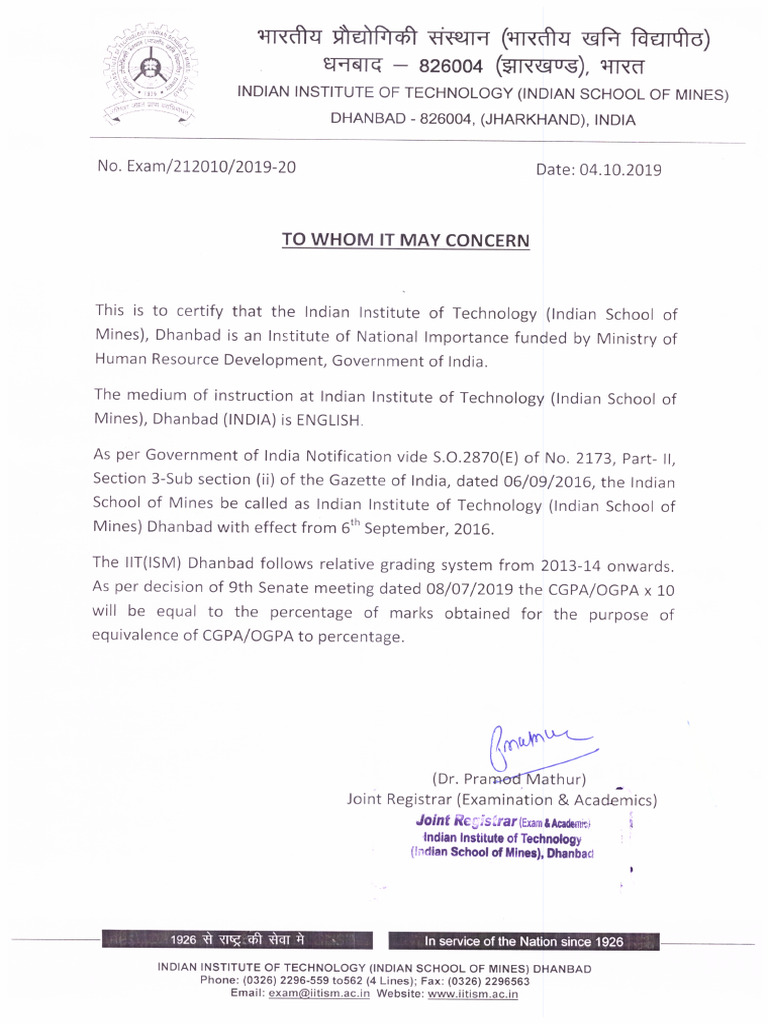 OGPA Conversion To Percentage | PDF