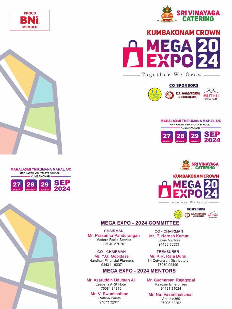 Kumbakonam Crown Mega Expo - 2024 | PDF