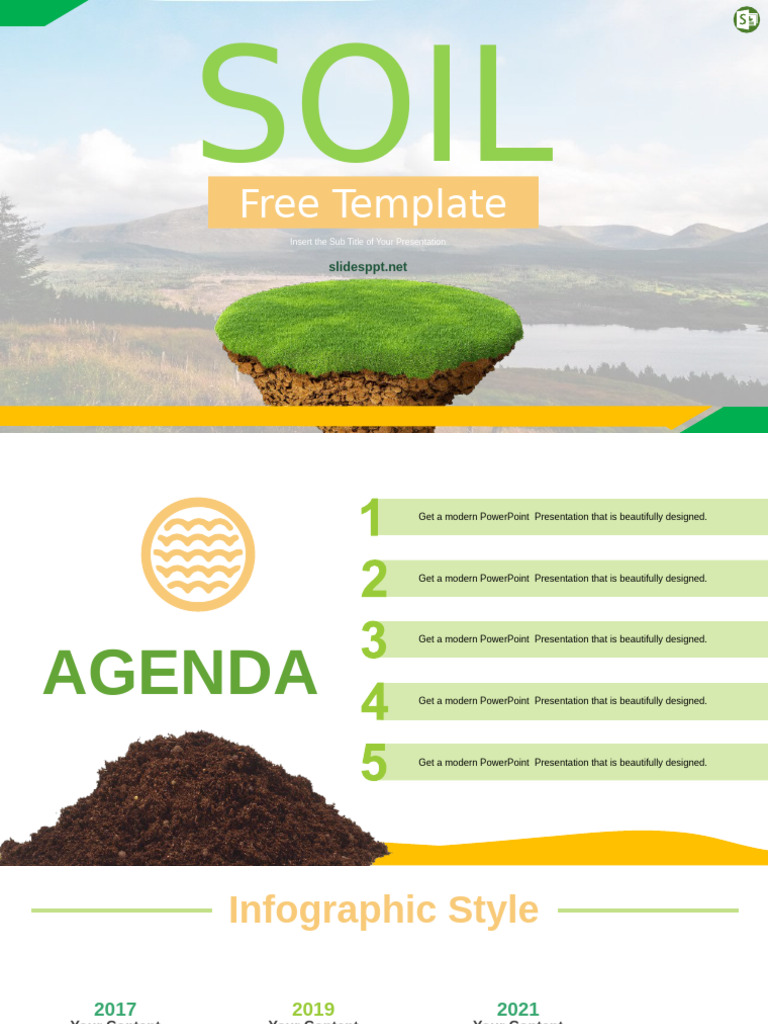 Soil Template | PDF | Microsoft Power Point | Infographics