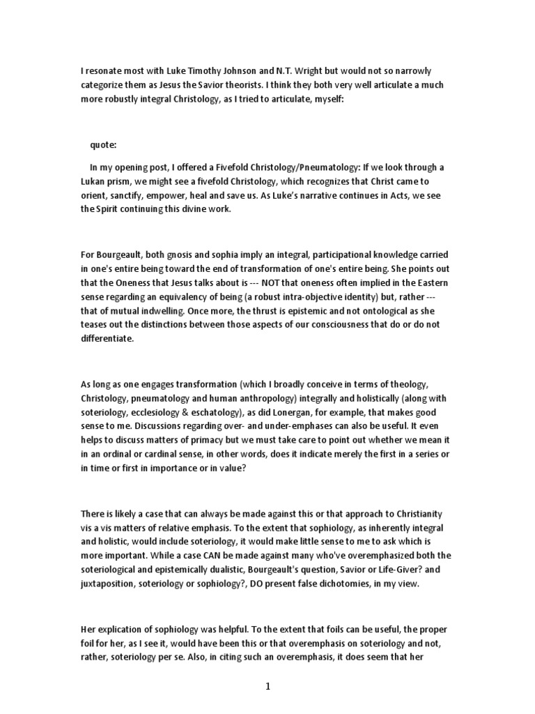 Bourgeault Contd 07jan2012 | PDF