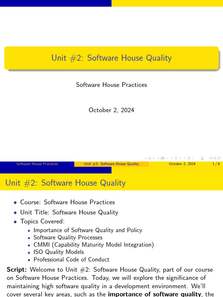 SHP2 | PDF | Software Quality | Quality (Business)