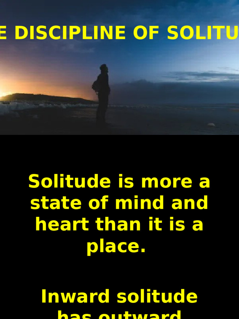 Solitude | PDF