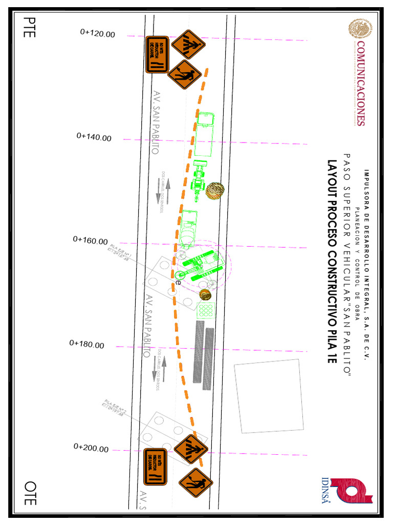 Layout Proceso Constructivo Pila 1e 2 | PDF