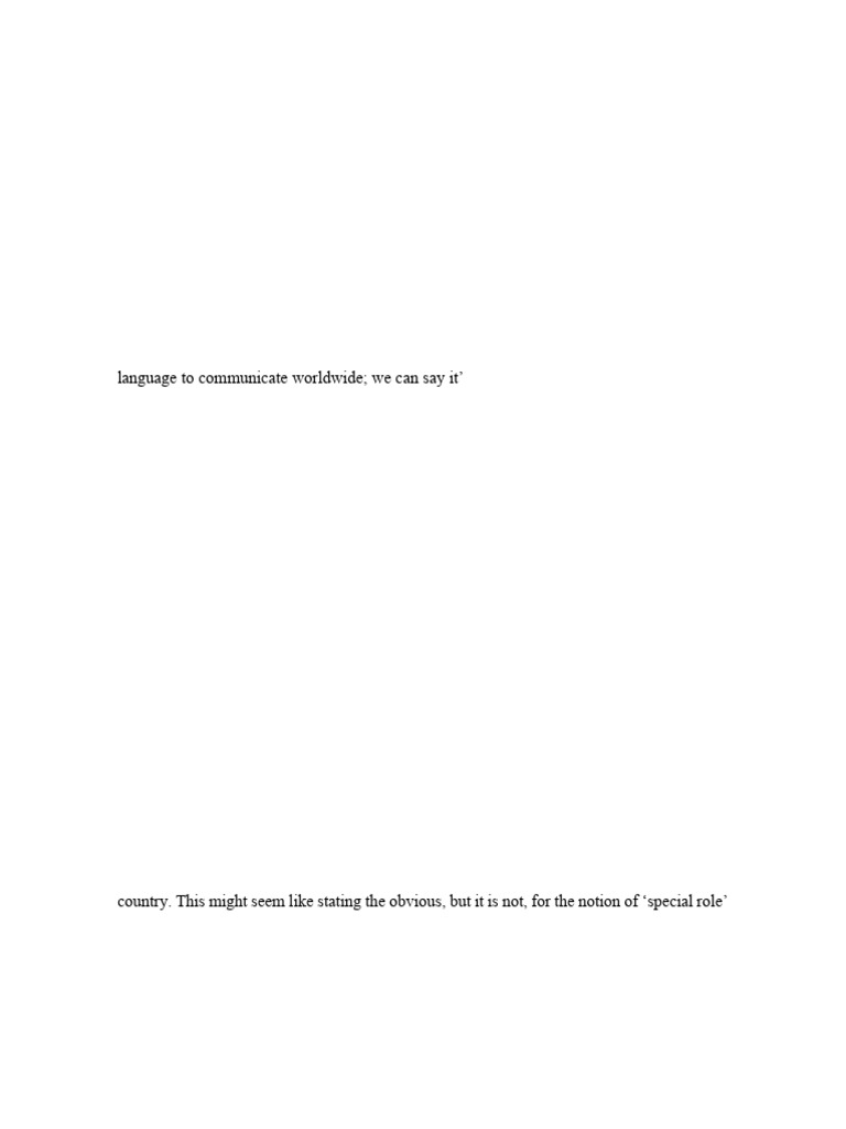 Essay | PDF | English Language | Communication