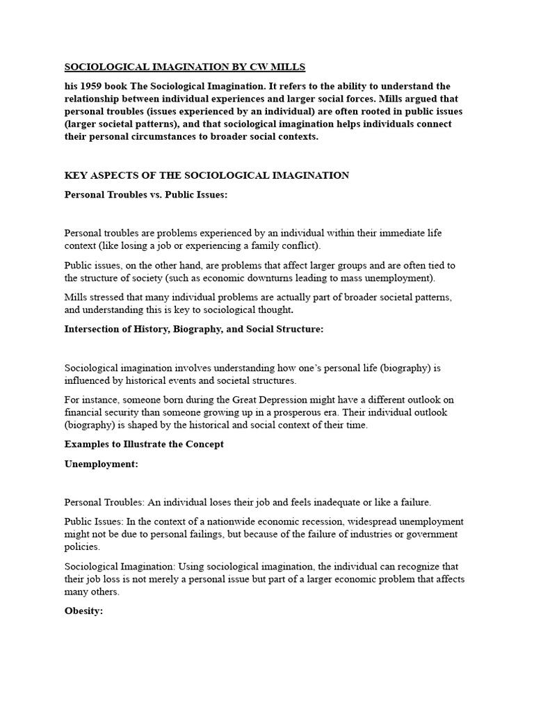 PS 1-Pending Notes | PDF | Sociology | Self Concept