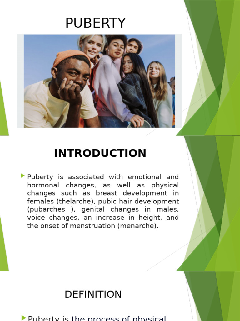 Puberty | PDF | Self-Improvement | Wellness