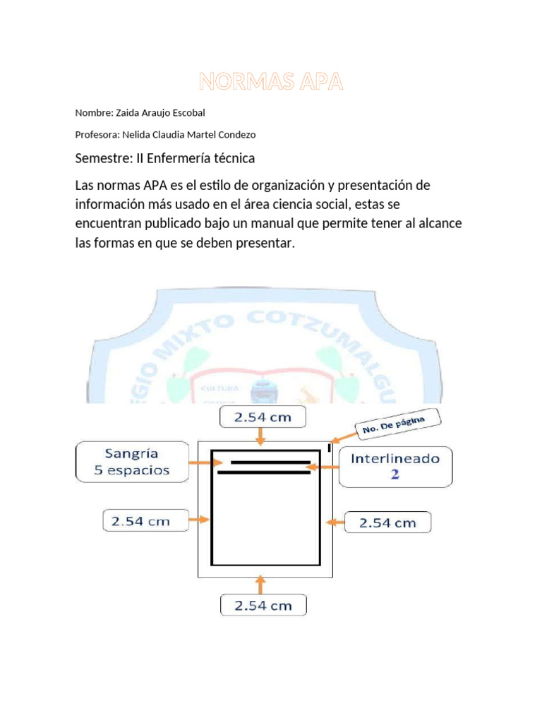 Interlineado según normas APA 7 | PDF